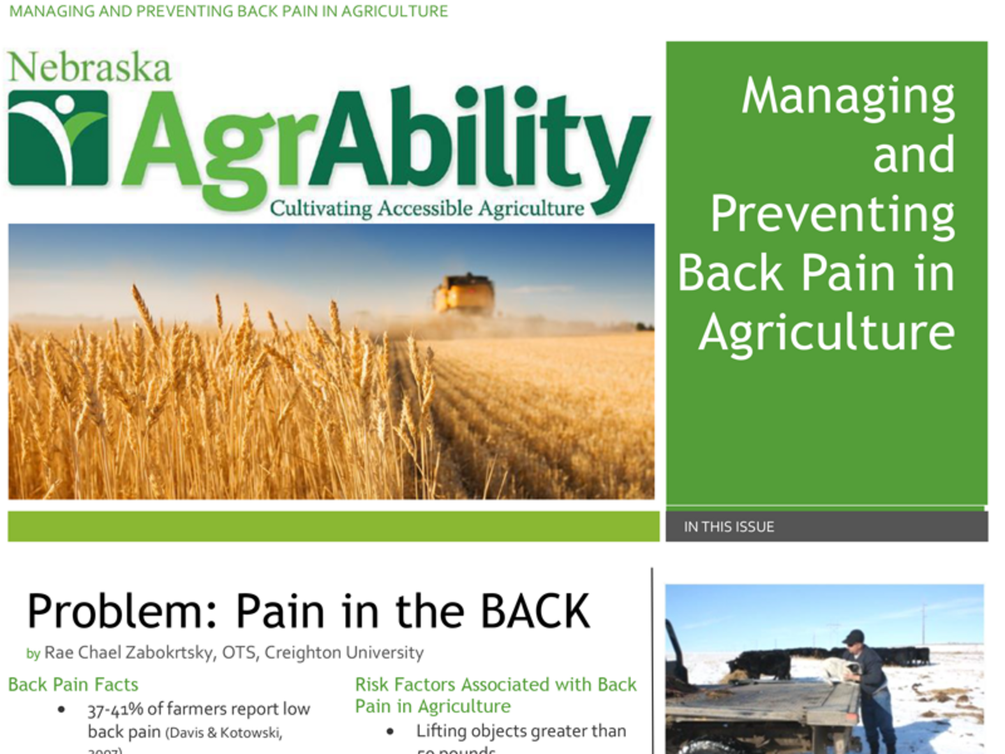 Resources | Nebraska AgrAbility | Nebraska